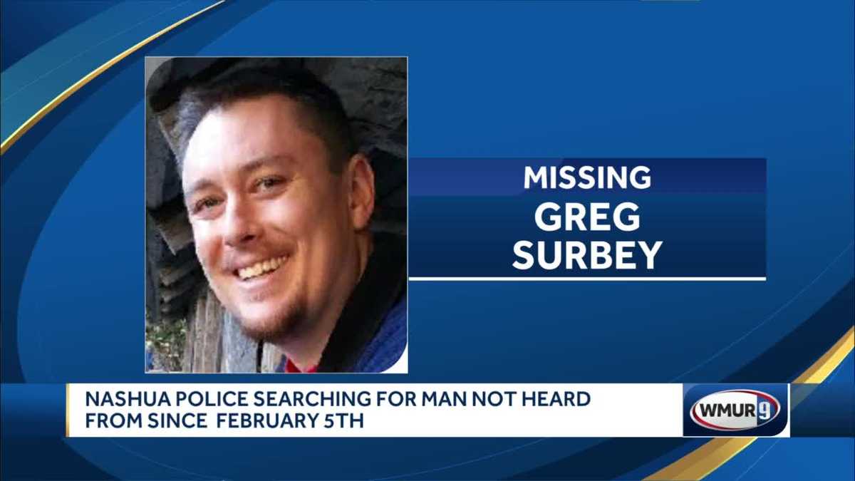 NH missing man: Greg Surbey of Nashua