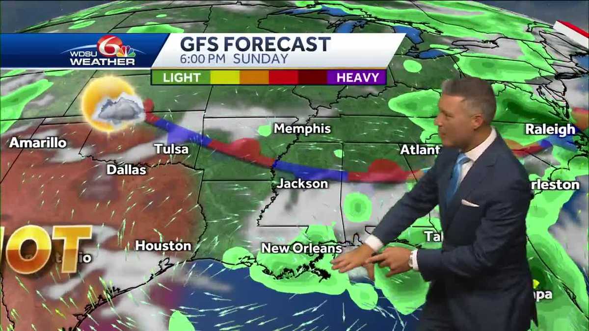 New Orleans forecast tropical outlook