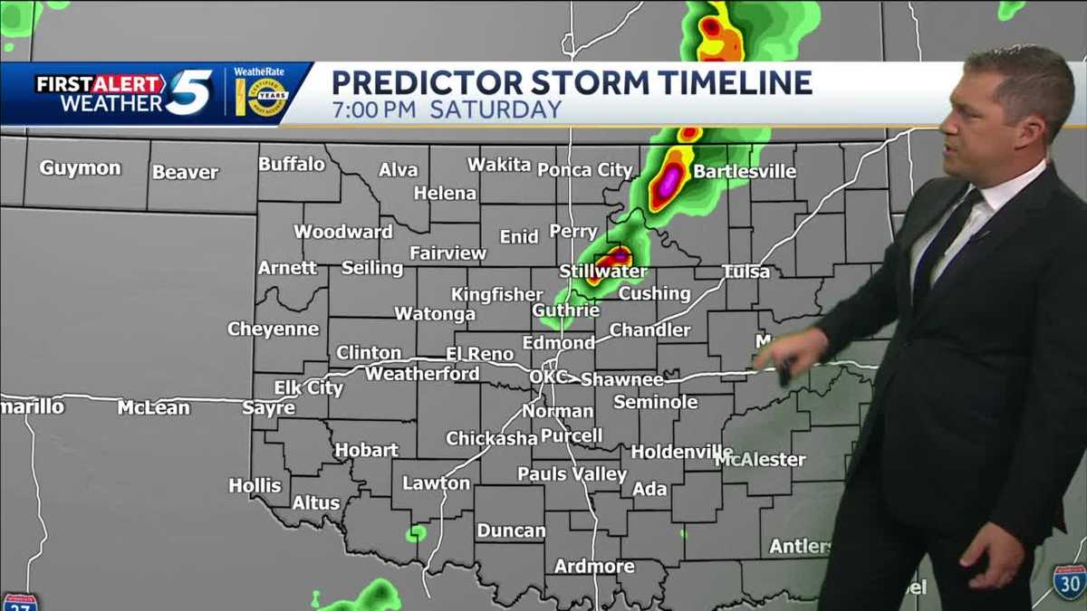 Saturday Storm Timeline