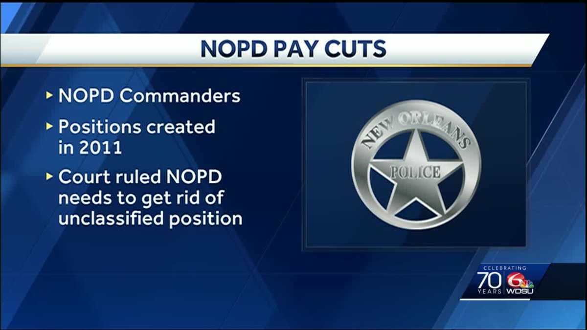 NOPD leaders avoid pay cut after Civil Service approves temporary plan