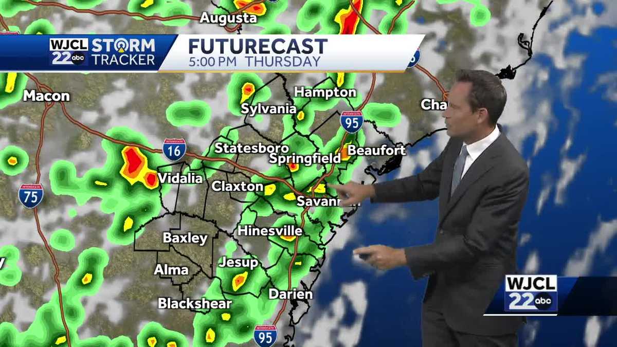 Savannah: Tracking rain chances in the days ahead