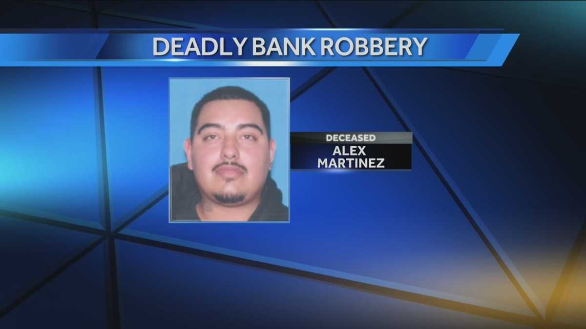 Deceased Stockton robber allegedly involved in earlier bank robbery