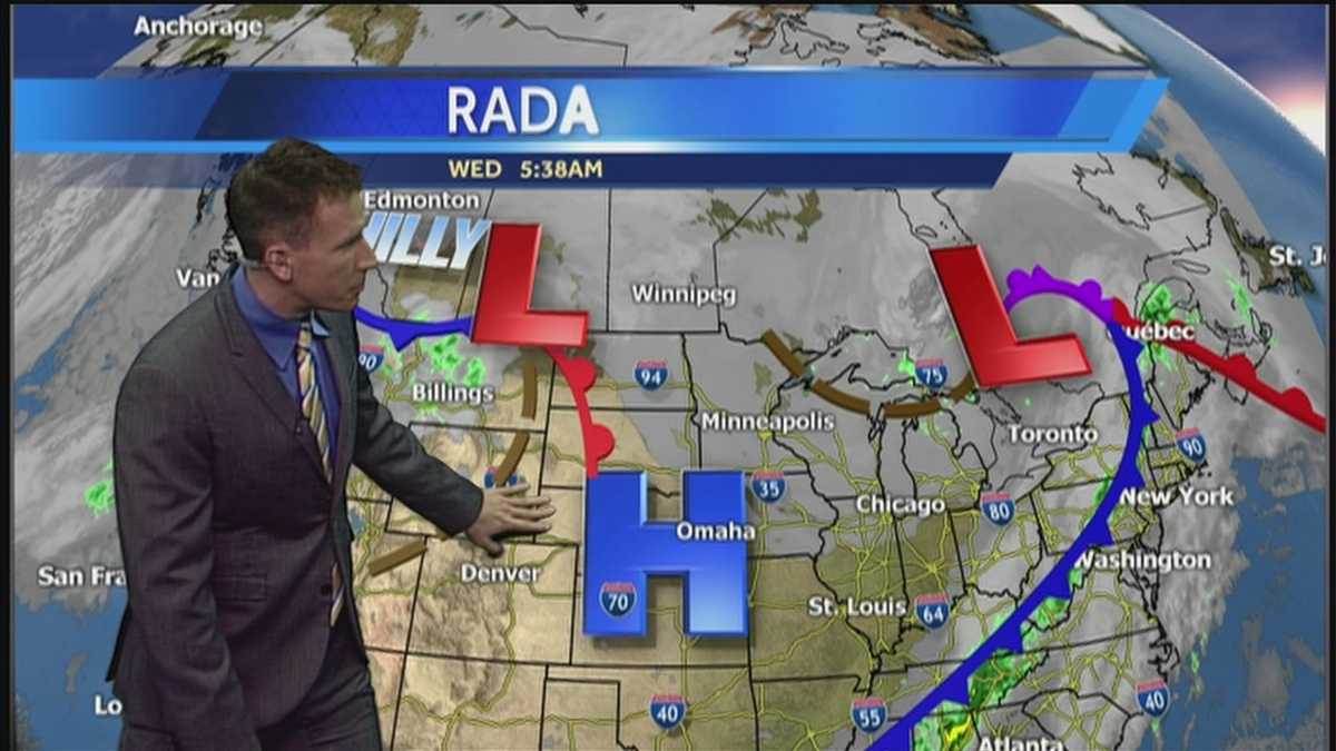 Meteorologist Matt Serwe's Chilly Wednesday Morning Forecast
