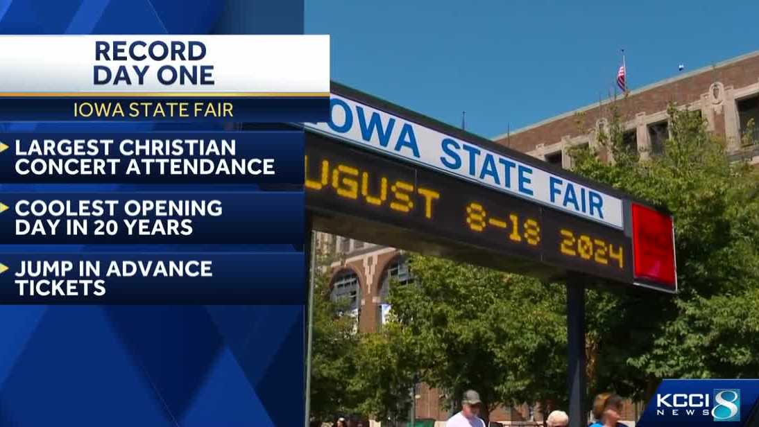 Iowa State Fair: Lauren Daigle concert sets Grandstand record