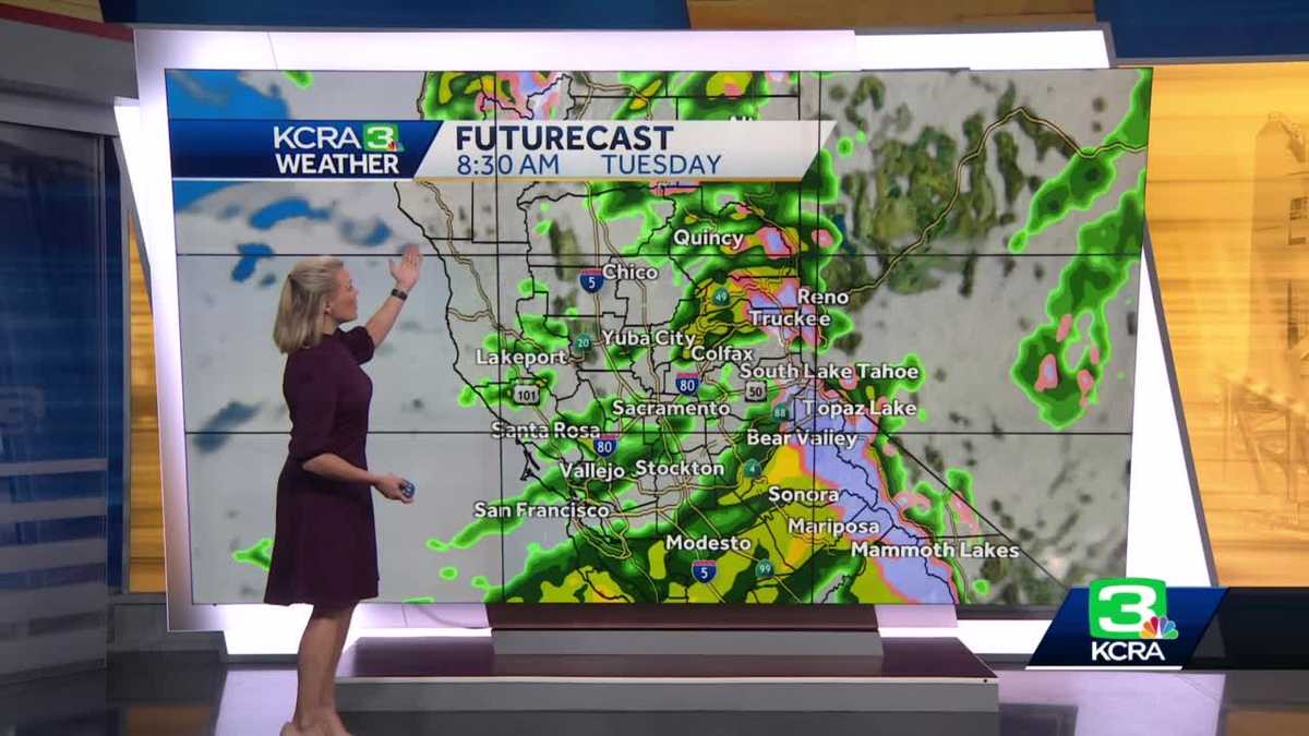 Northern California forecast: Wet Tuesday but Wednesday looks dry