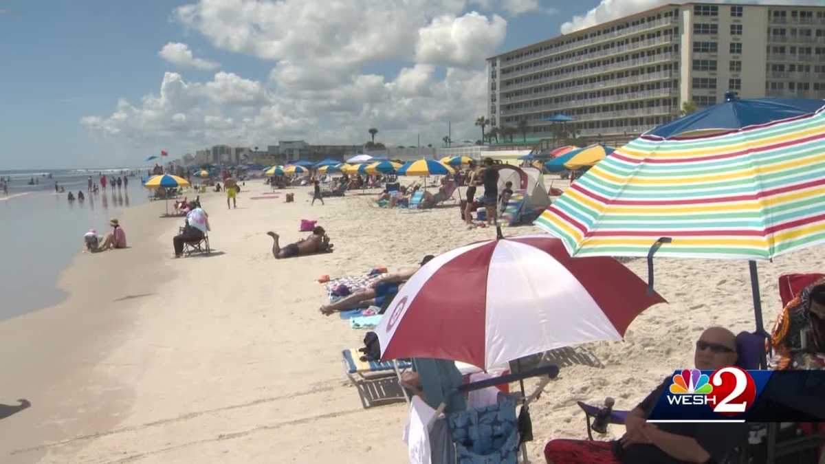 Beaches in Volusia County packed for Fourth of July