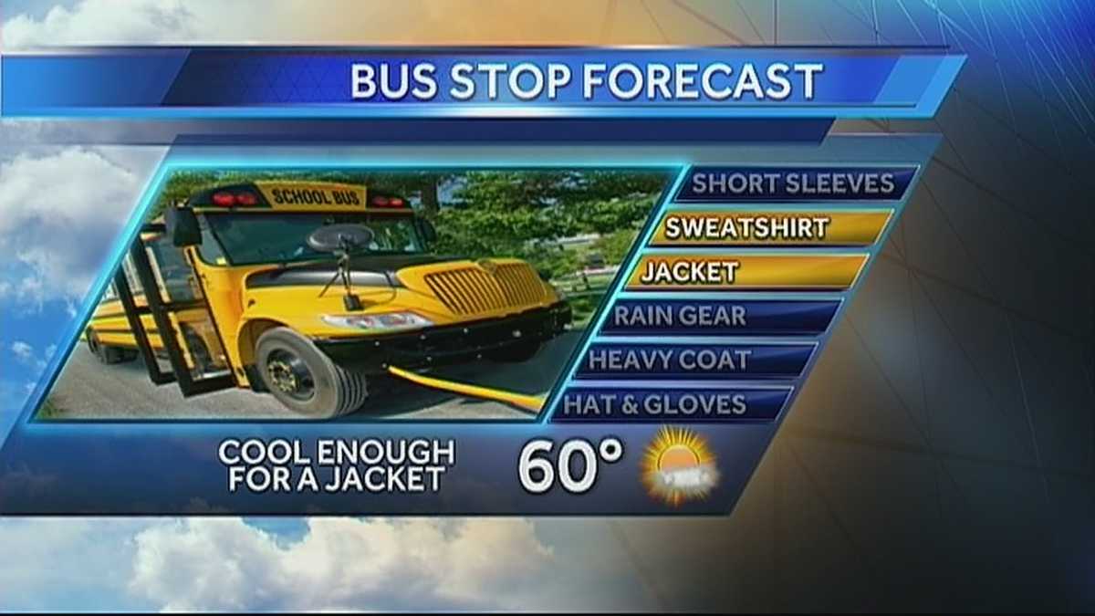 Bus Stop forecast for Friday, September 20th