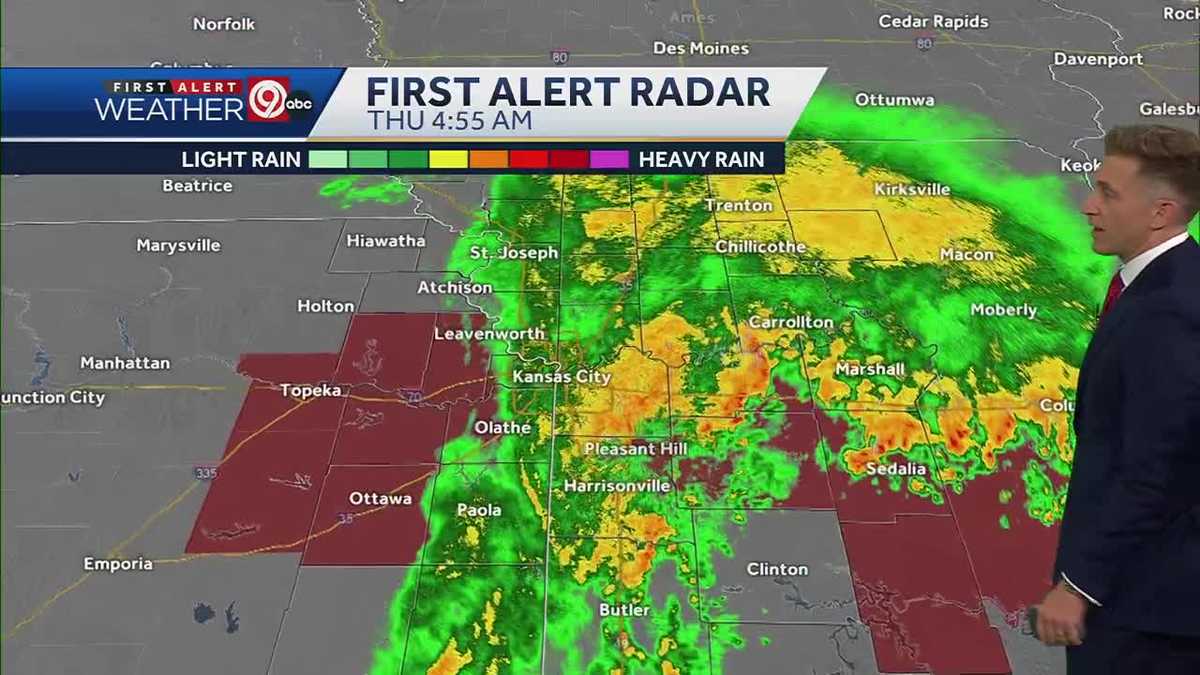 Flash flooding hits the Kansas City metro area overnight