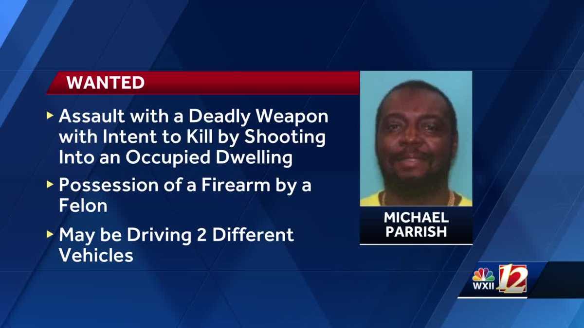 North Carolina felon wanted for assault with a deadly weapon North Carolina felon wanted for assault with a deadly weapon