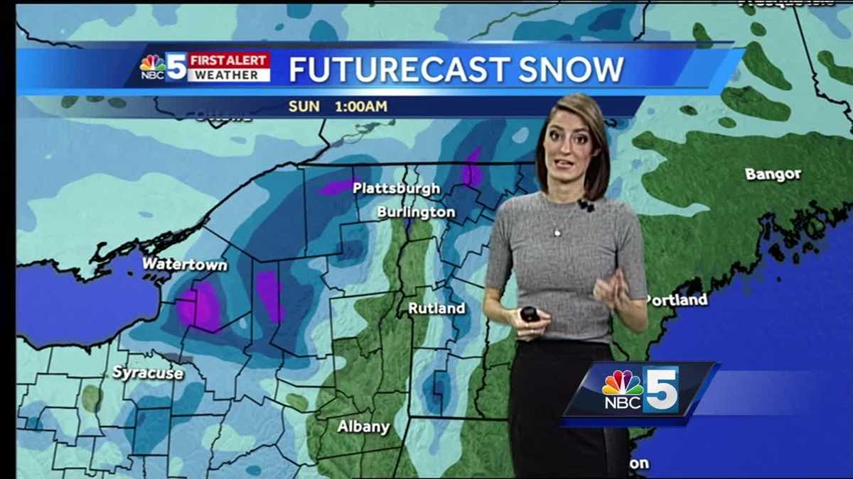 Video: Light rain and snow today 01/26/17