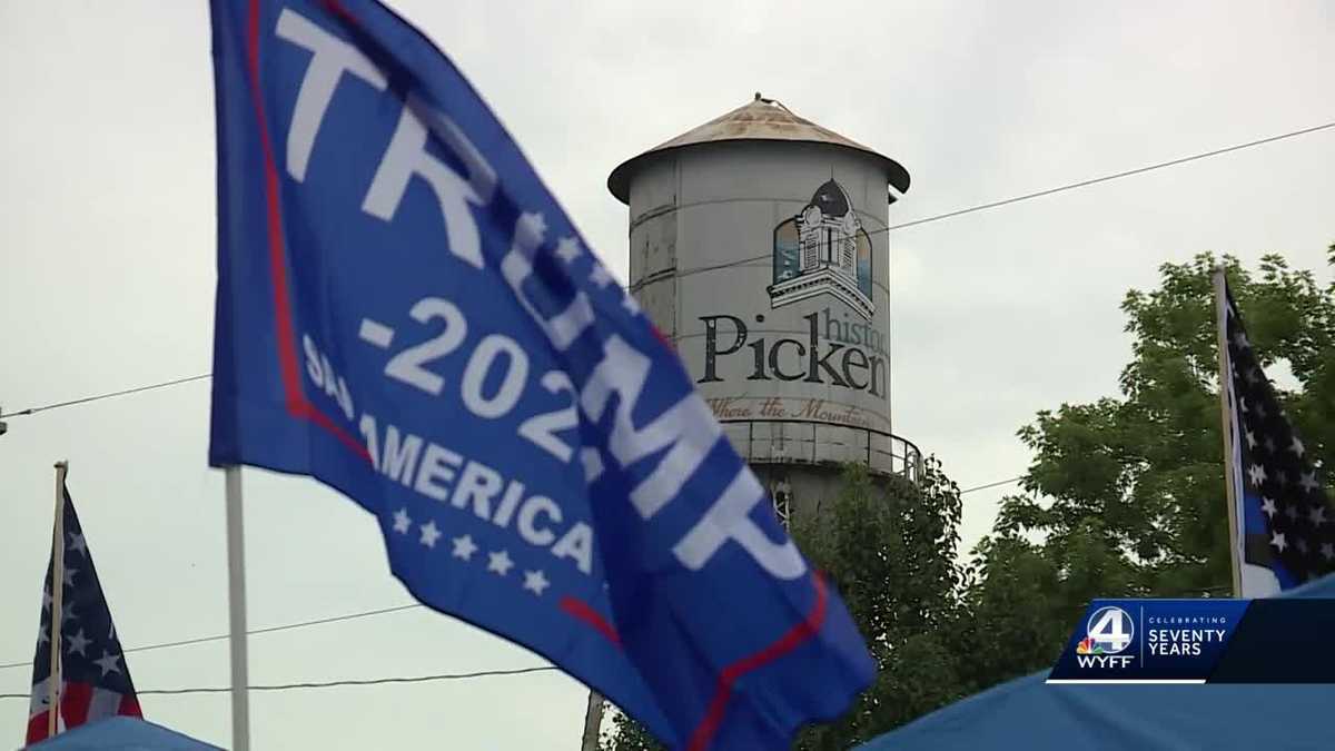 South Carolina: Donald Trump Pickens visit