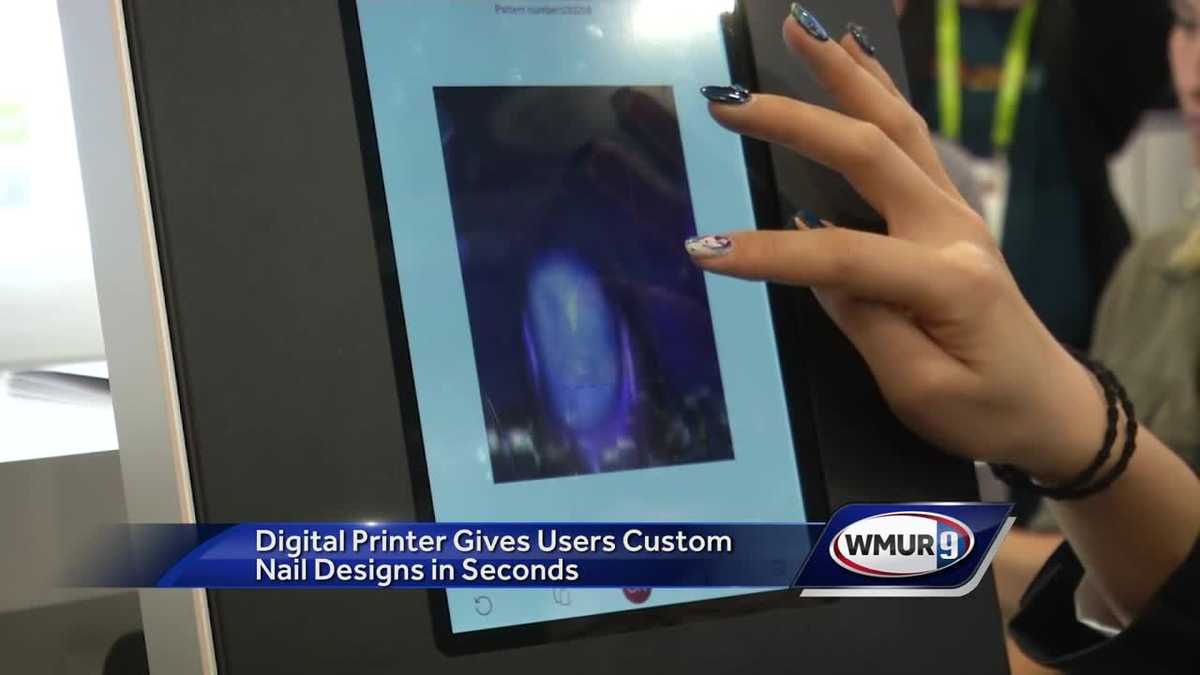 Digital printer gives users custom nail designs in seconds