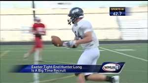 Hunter Long: Exeter football star