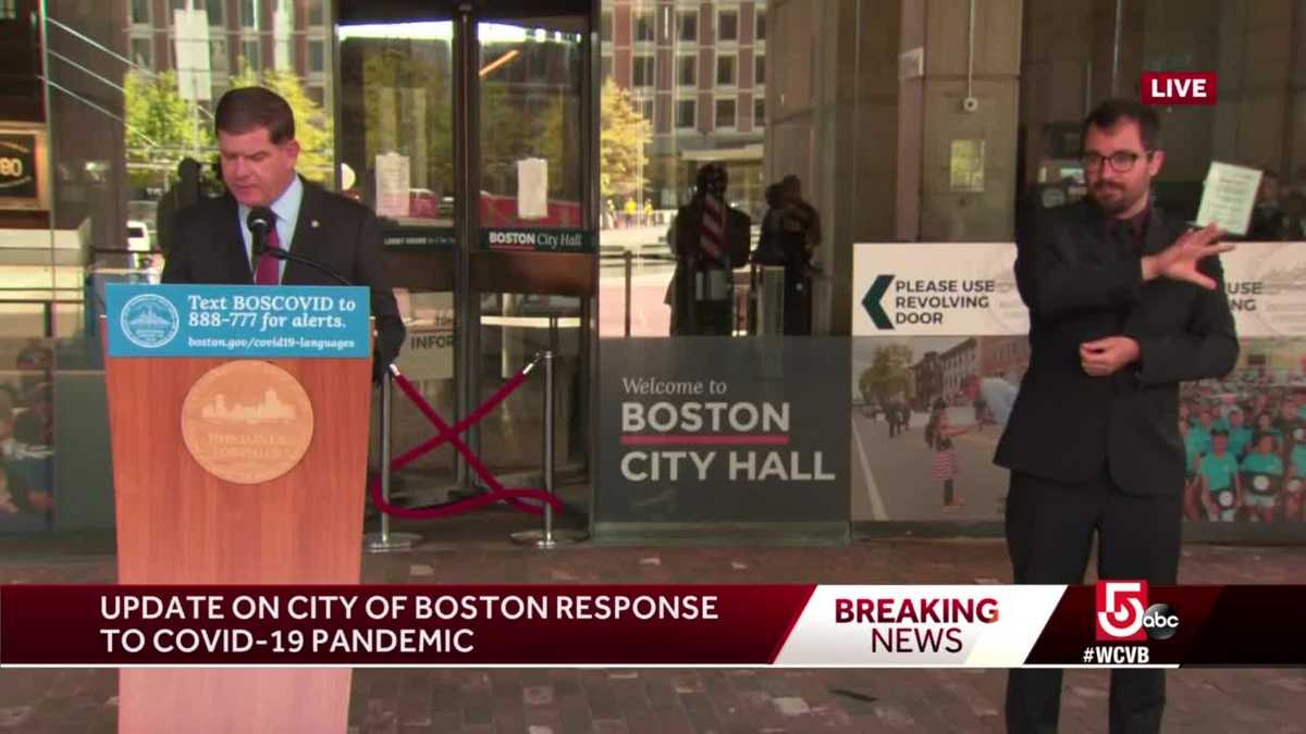 Walsh says Boston has 'unique concerns' about reopening