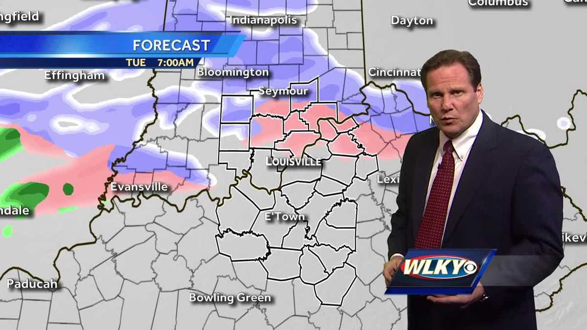 Chilly Monday night forecast