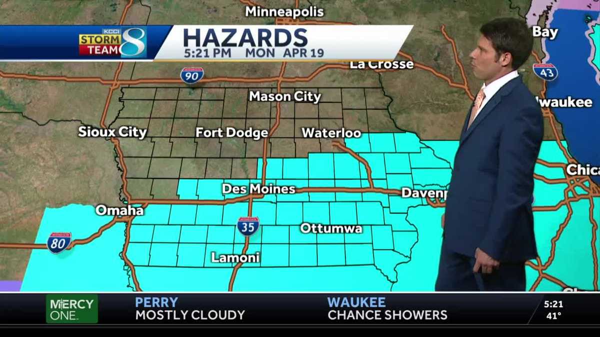 Freeze warning issued through Tuesday morning