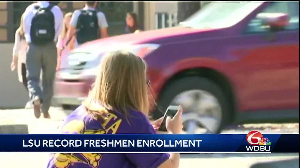 LSU set for record enrollment with freshmen class