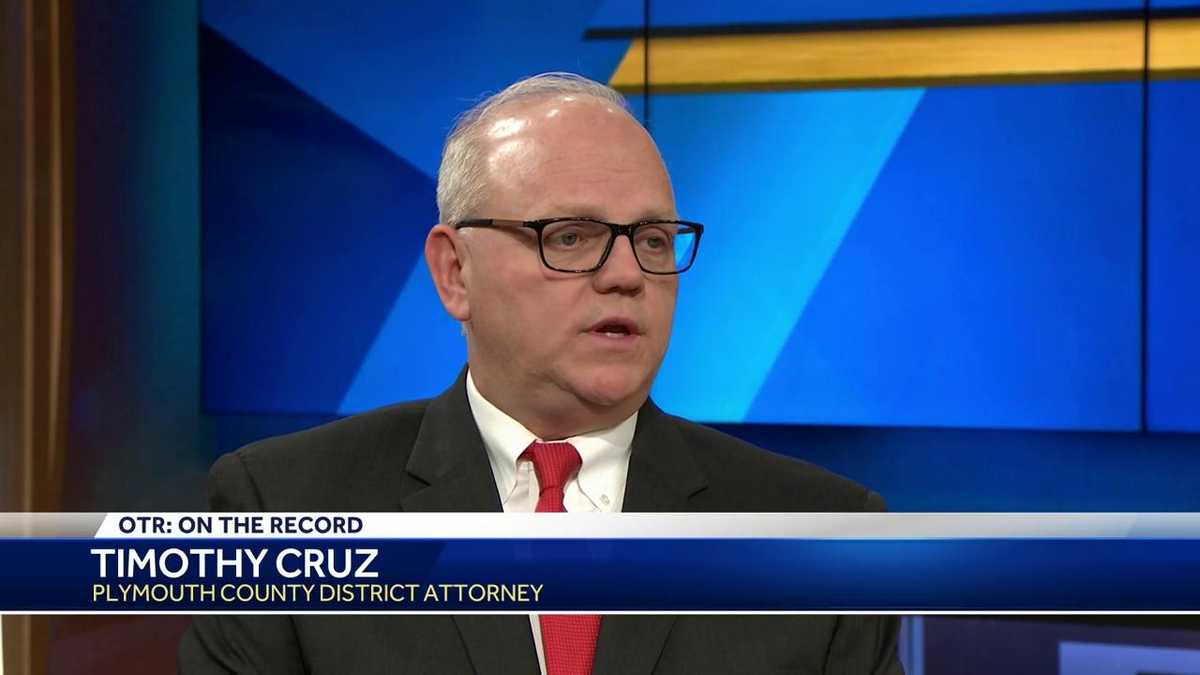 OTR: Plymouth County DA Tim Cruz says he has 'greatest job,' no higher ...