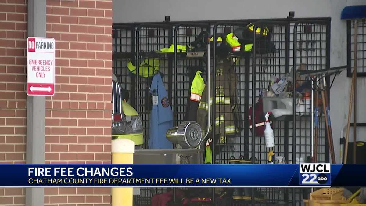Chatham County to replace fire fee with new fire tax