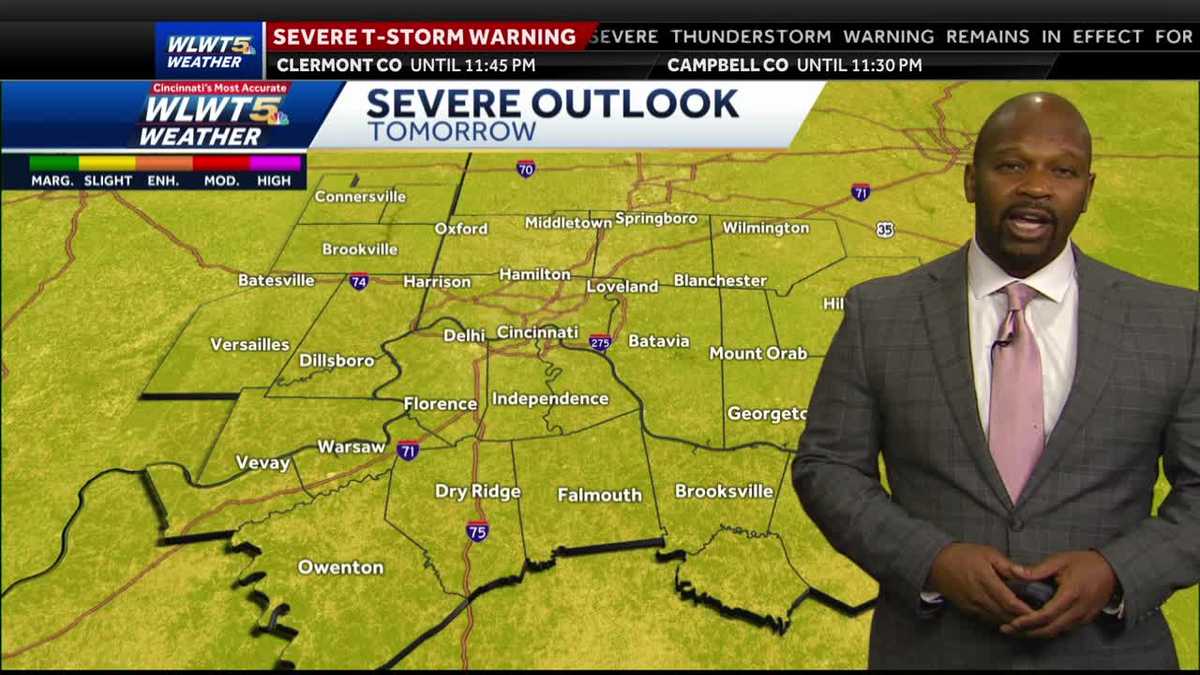 Severe Storms Target Cincinnati