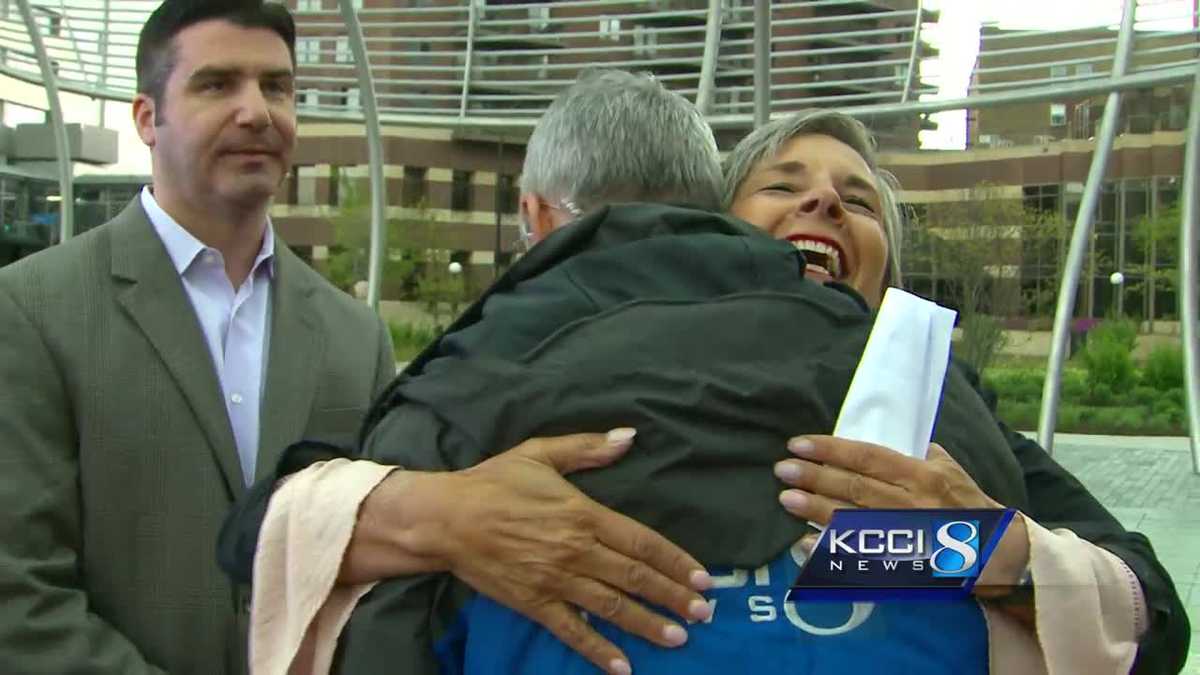 KCCI's Cortney Kintzer gets special surprise