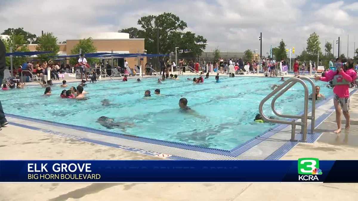 Elk Grove Aquatics Center officially opens for Memorial Day weekend