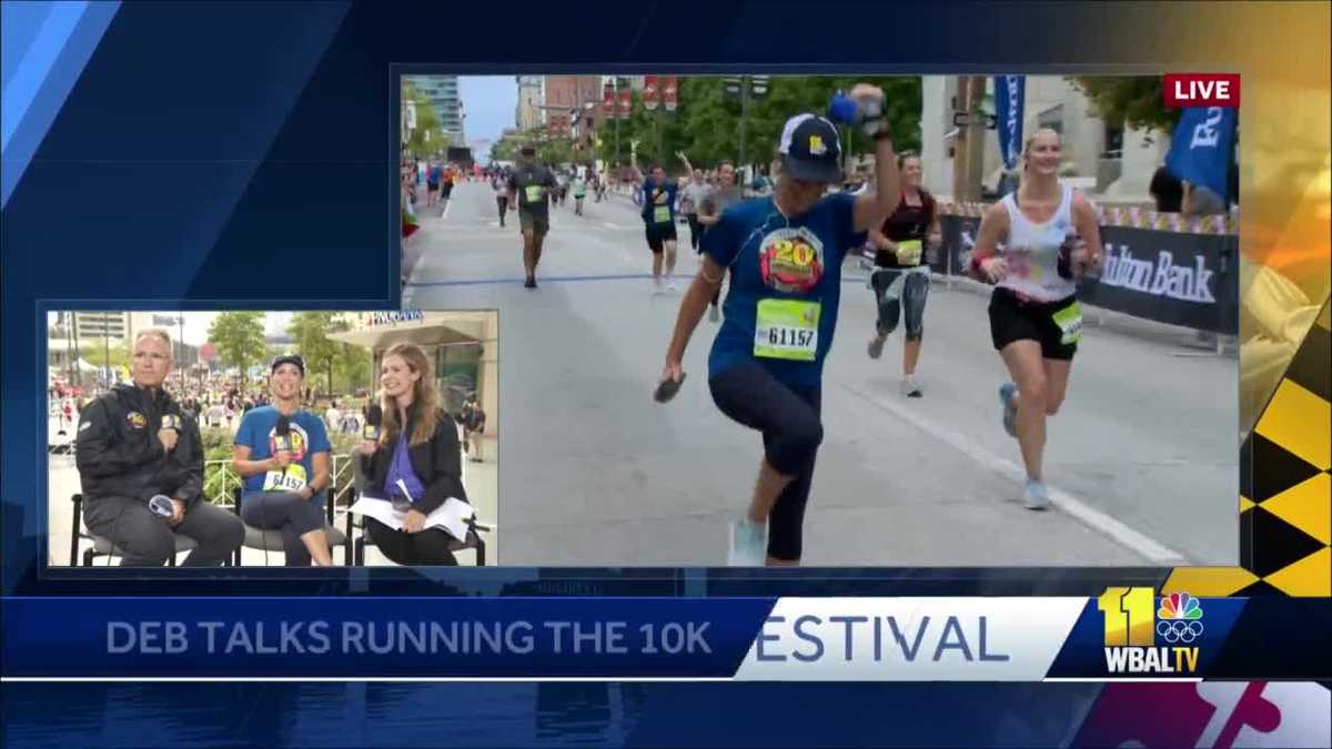 Deborah Weiner reflects on running the 10K: 'I was having fun'