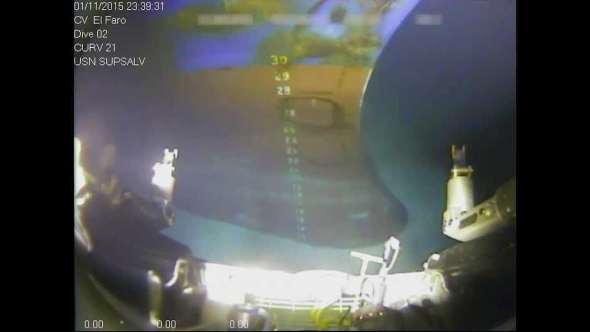 New video from wreck of the El Faro