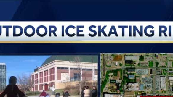 UNMC's outdoor ice skating rink opening for 2022 season