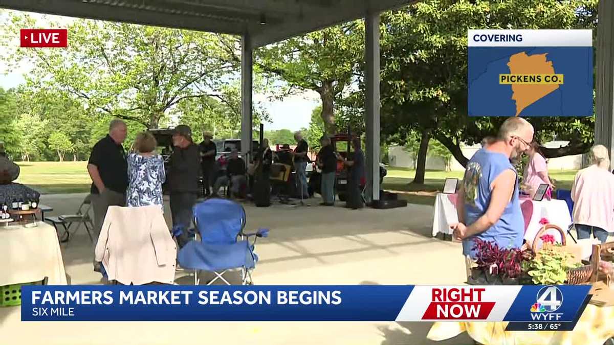 Six Mile opens its farmers market for the season