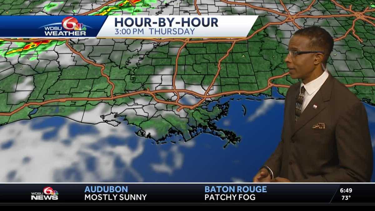 Isolated showers possible this afternoon