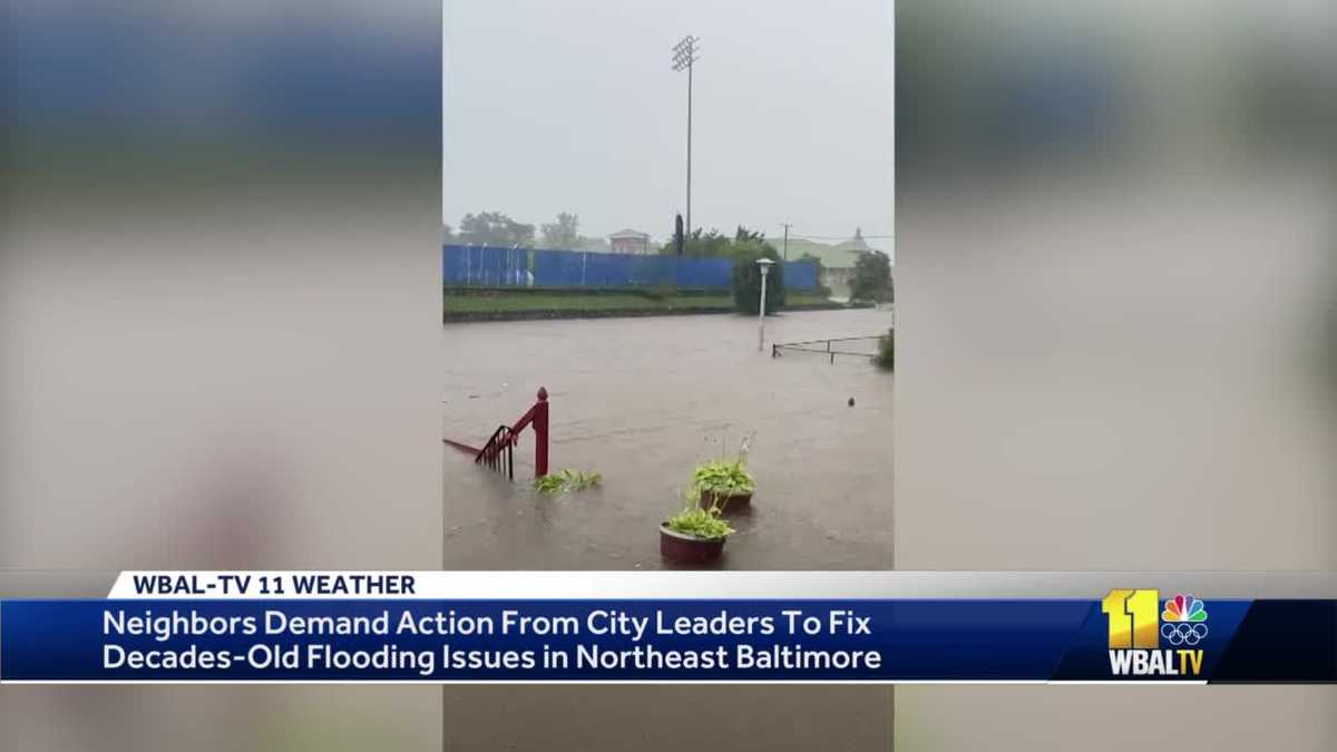 Heavy rain adds to continuous flooding issues for city neighborhood