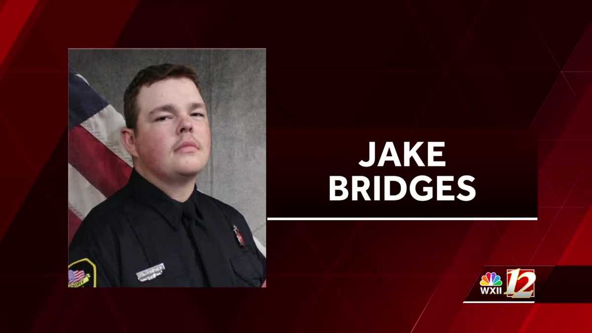 Winston-Salem community pays tribute to Hickory firefighter Jake Bridges