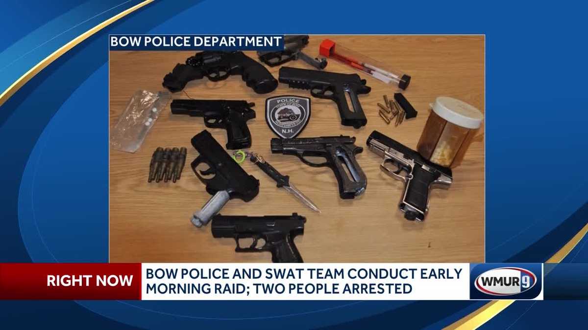 2 arrested in Bow SWAT raid