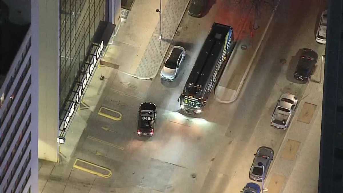 EMBARK bus involved in crash in downtown OKC