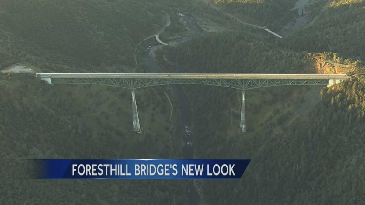 Foresthill Bridge gets multi-million dollar makeover