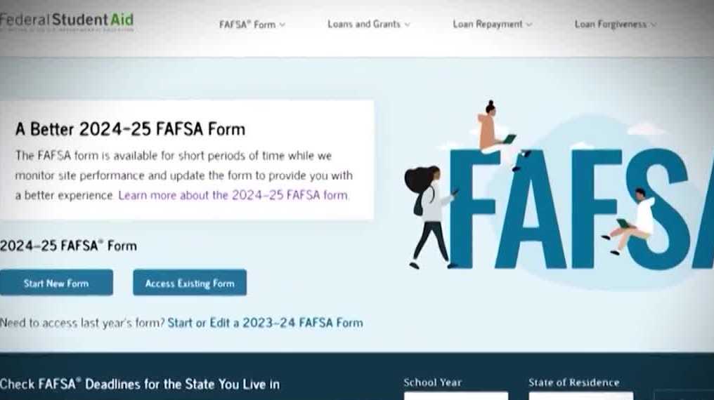 Report: FAFSA filings down after botched rollout of new form