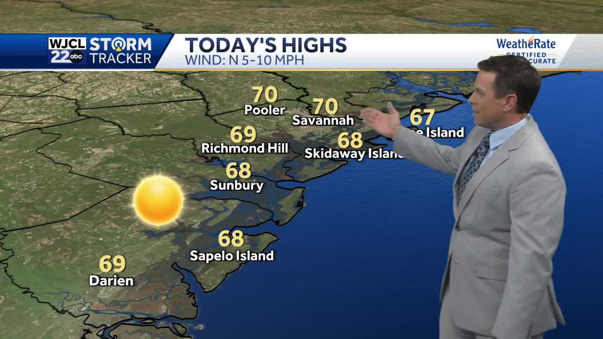 Beautiful fall weather is in the forecast for much of the week