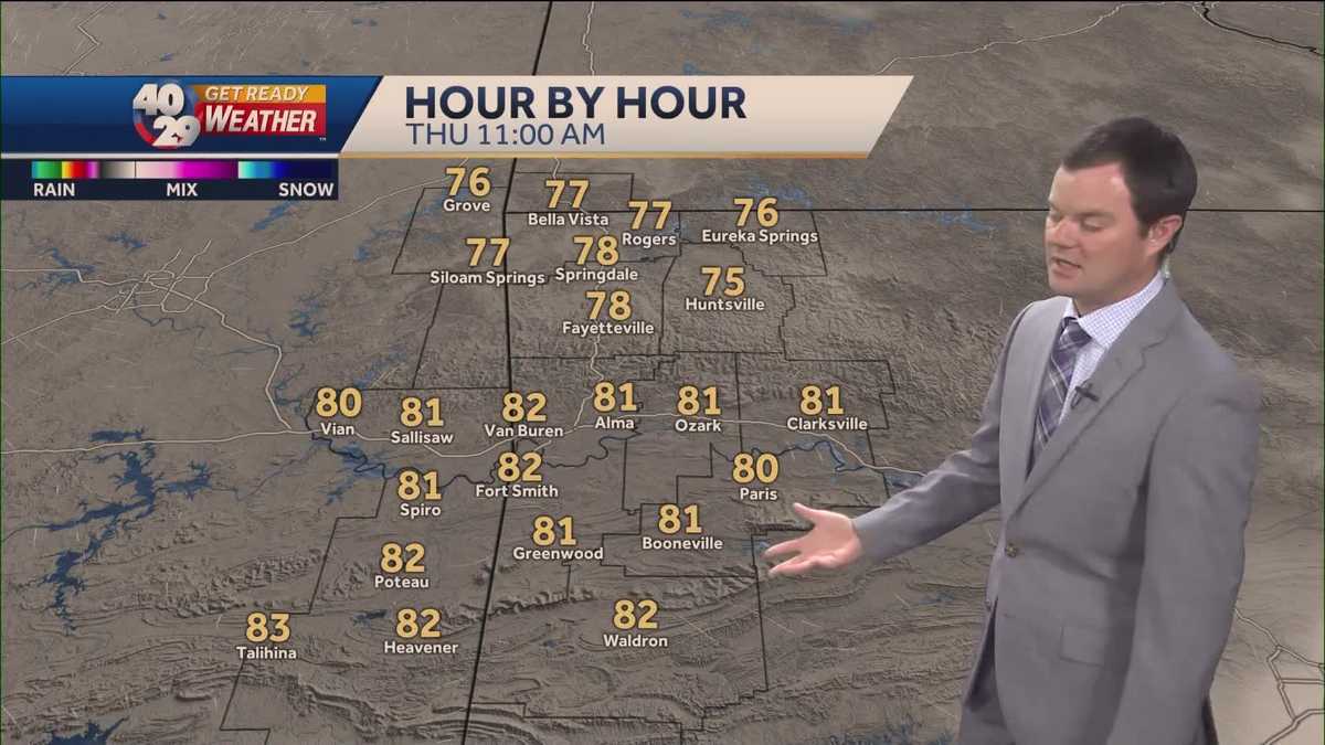 FORECAST: Early morning storms will give way to afternoon storms