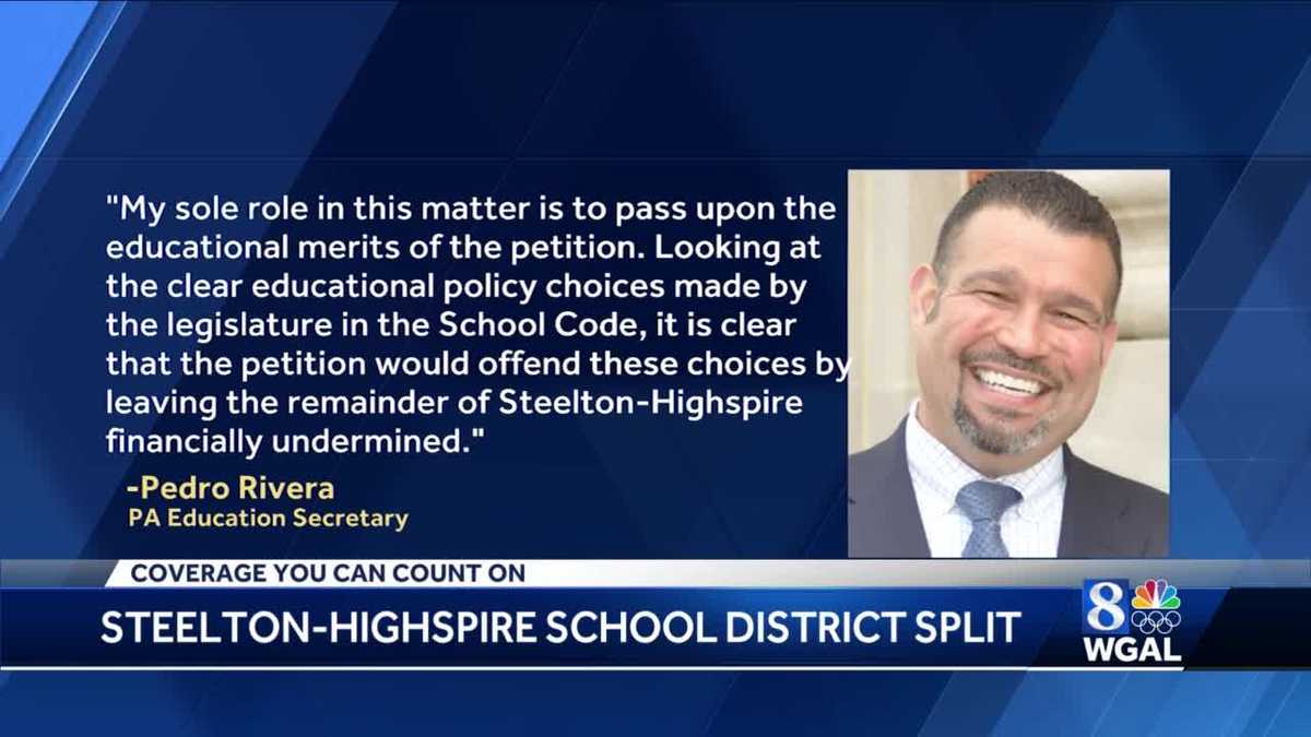 Steelton-Highspire School District will split