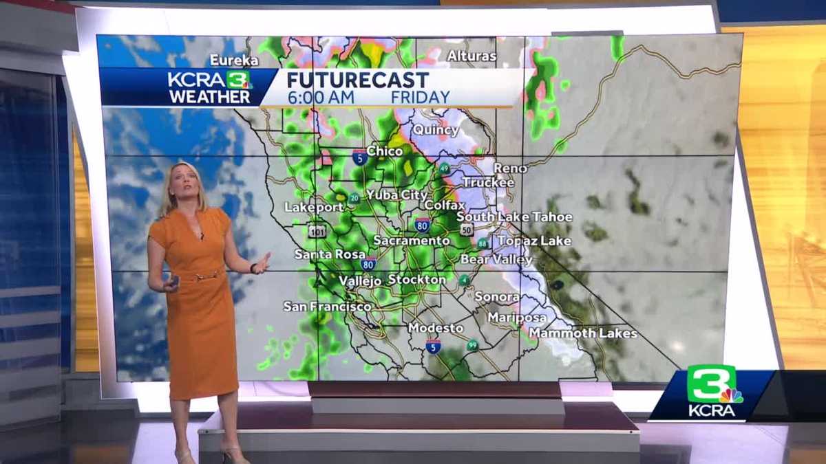 Warmer days with some showers. Where and how long to expect those ...