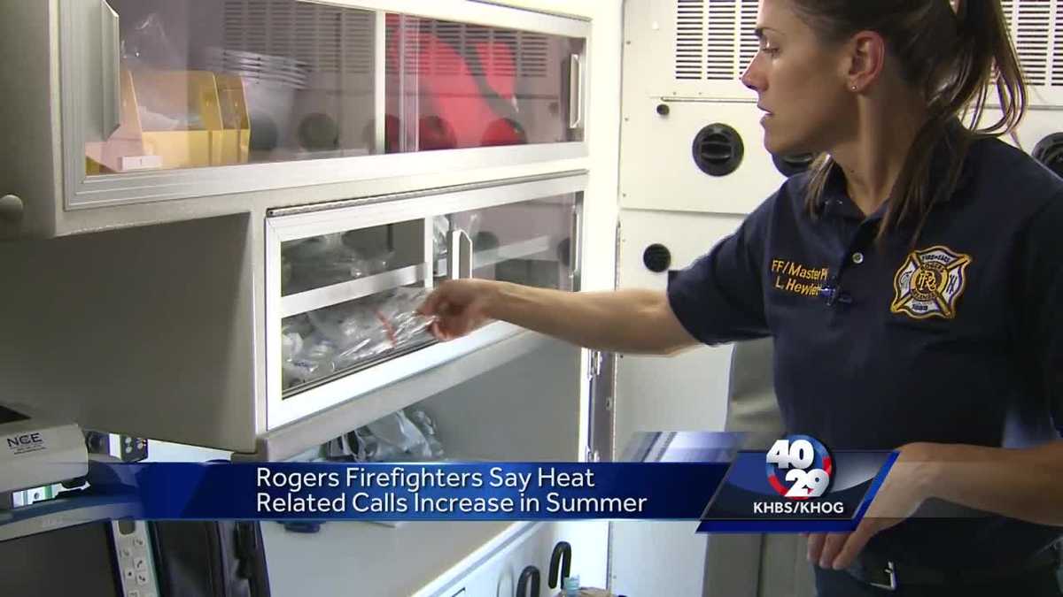 Firefighters give breakdown on how they respond to heat emergencies