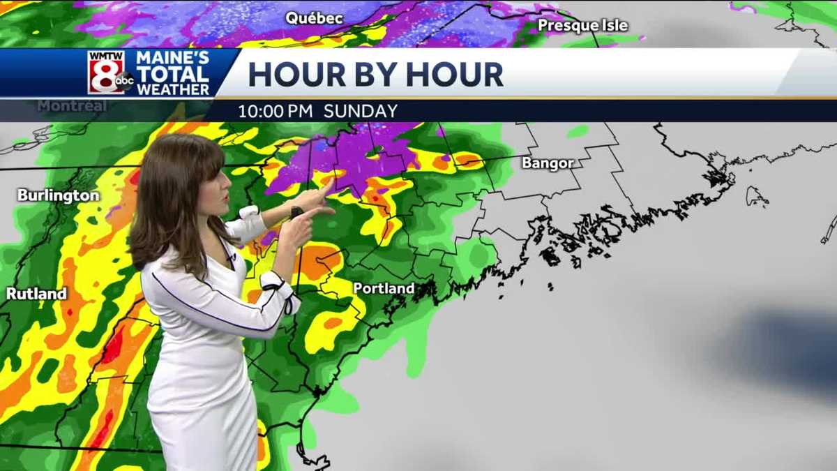 Gusty Winds, Rain move Through Tonight