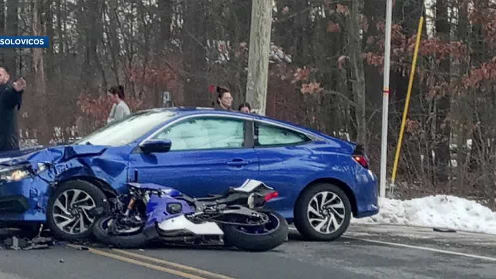 Motorcyclist seriously injured after crash in Manchester NH