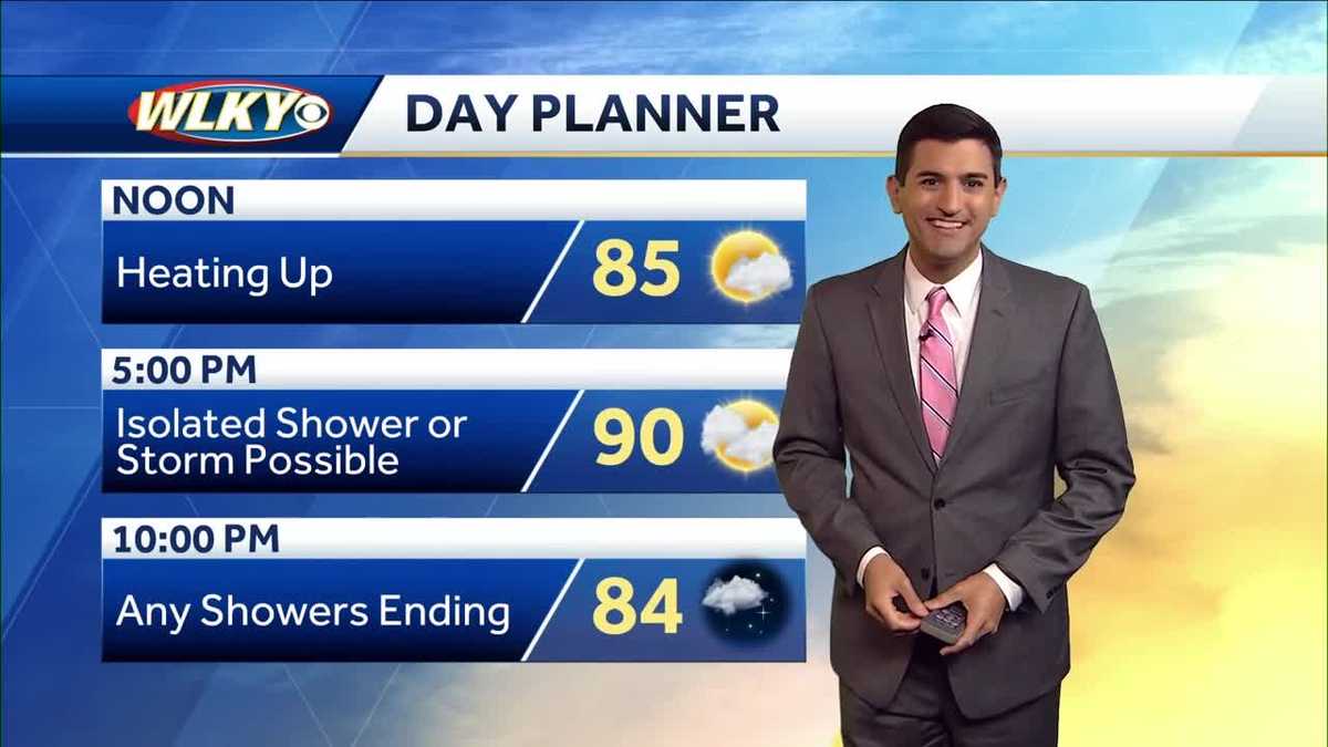 More 90-degree heat Thursday