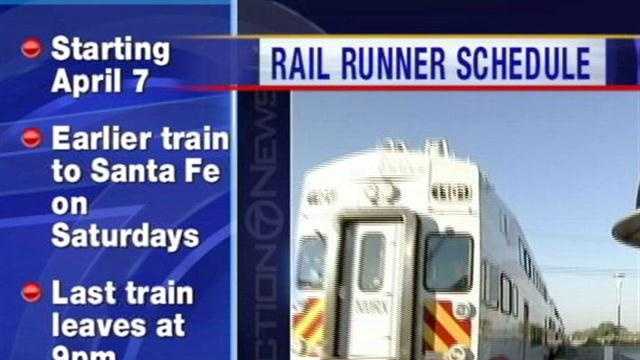 Railrunner Expands Weekend Service
