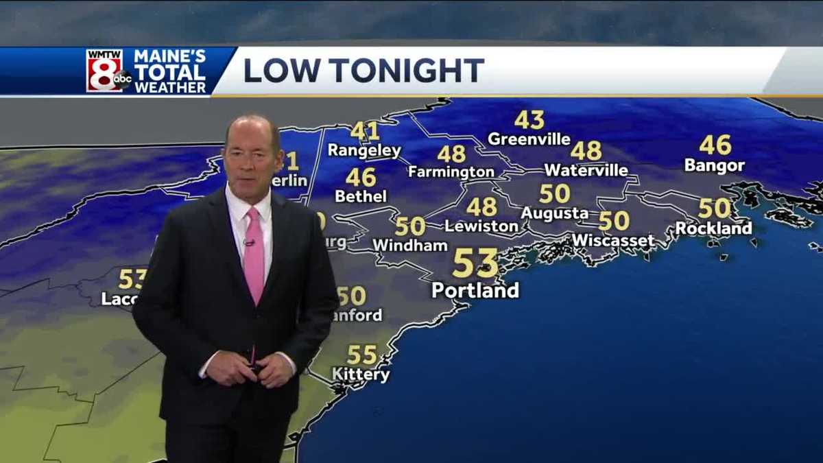 Comfortable temperatures through the night.