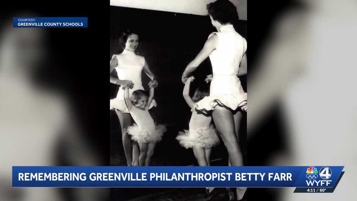 Betty Farr, Greenville storyteller and philanthropist, dies at 92