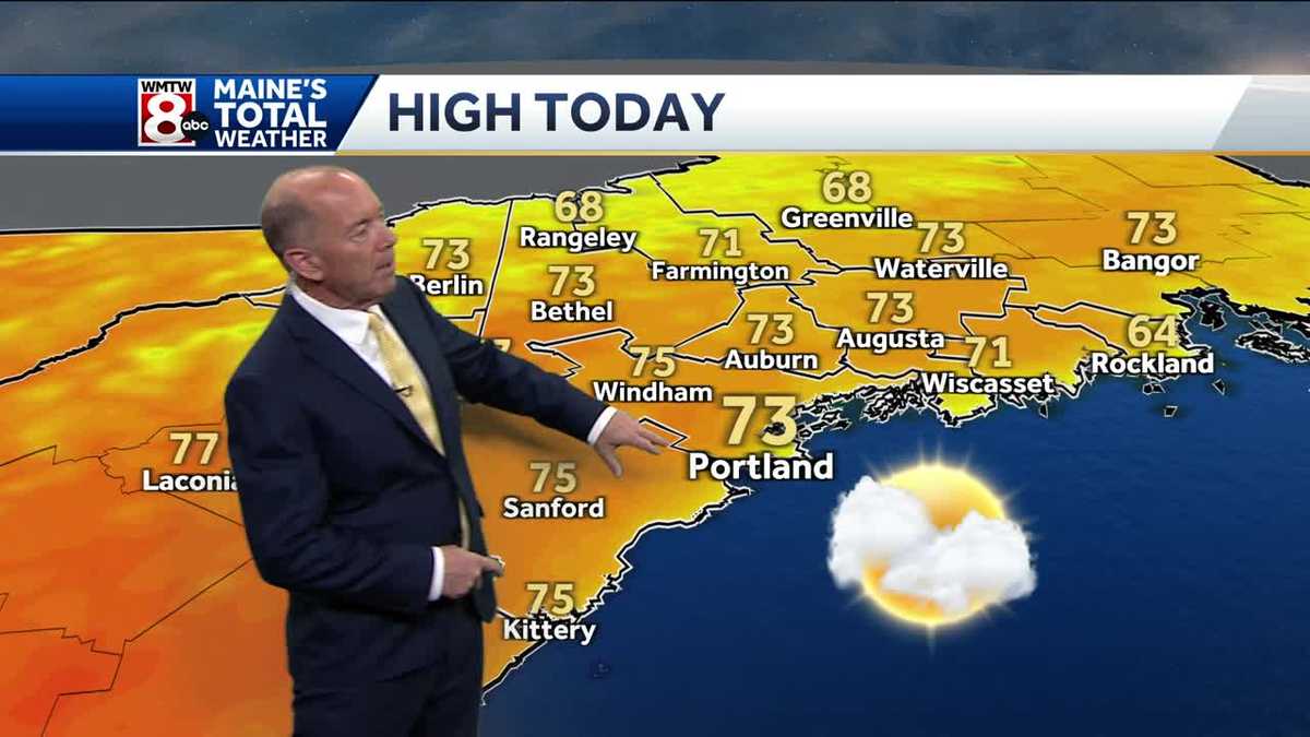 Clouds give way to partly sunny skies Thursday