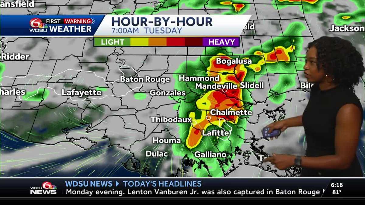 Impact Day: Severe Storm Watch as strong storms move into Southeast ...